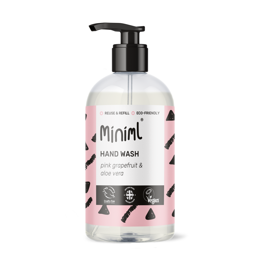 Refillable Natural Hand Soap - Pink Grapefruit & Aloe Vera – Miniml