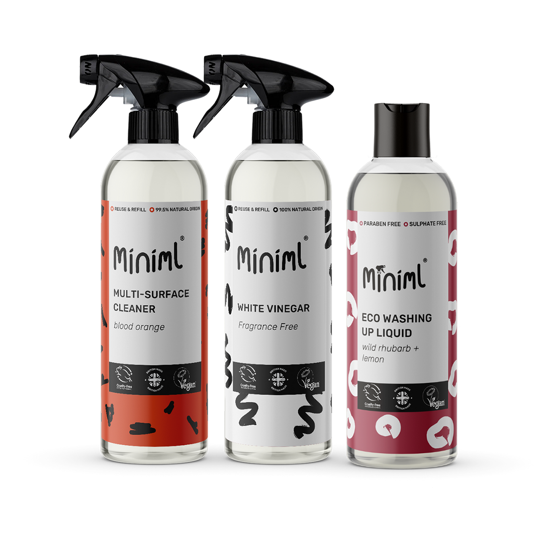 Mini Clean Home Starter Bundle | Eco-Friendly Cleaning Kit – Miniml
